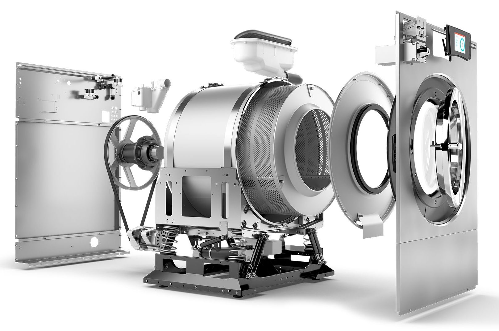 American-made washer-extractors ideal for Indian laundries With power ...
